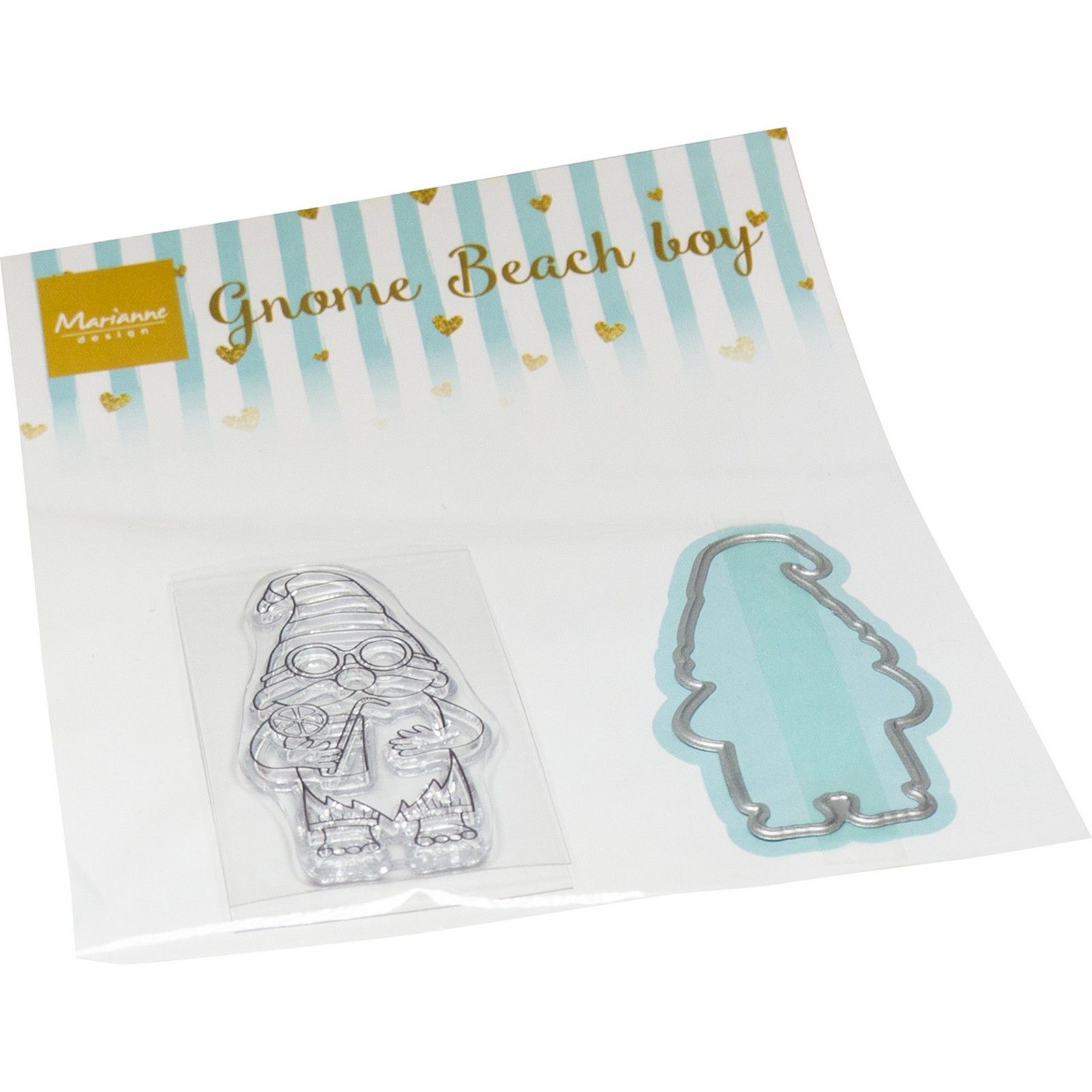 Marianne Design • Stamp & die set Gnomes Beach boy