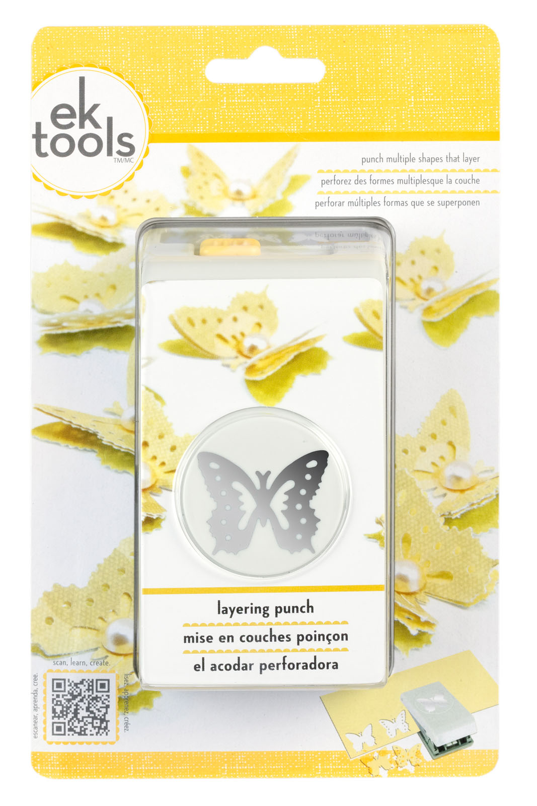 EK tools • Layering punch butterfly 3,8cm
