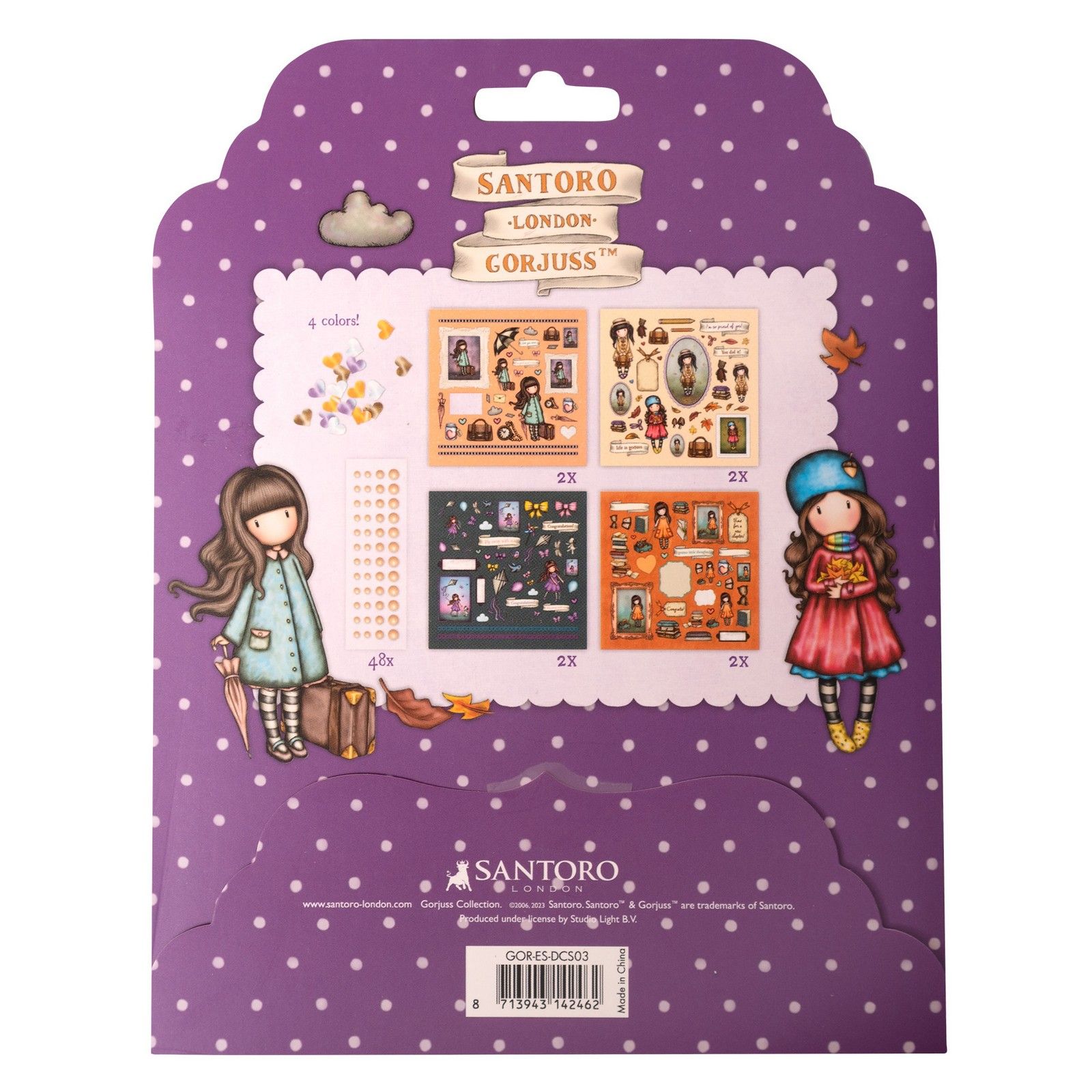 Studio Light • Essentials Die-cut Sheets 4x2 paper, sequin/pearl