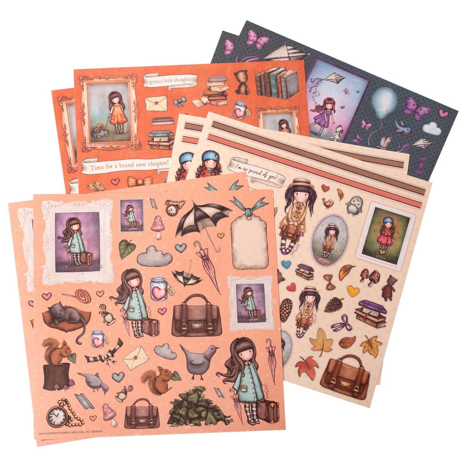 Studio Light • Essentials Sticker Sheets 4x2 designs