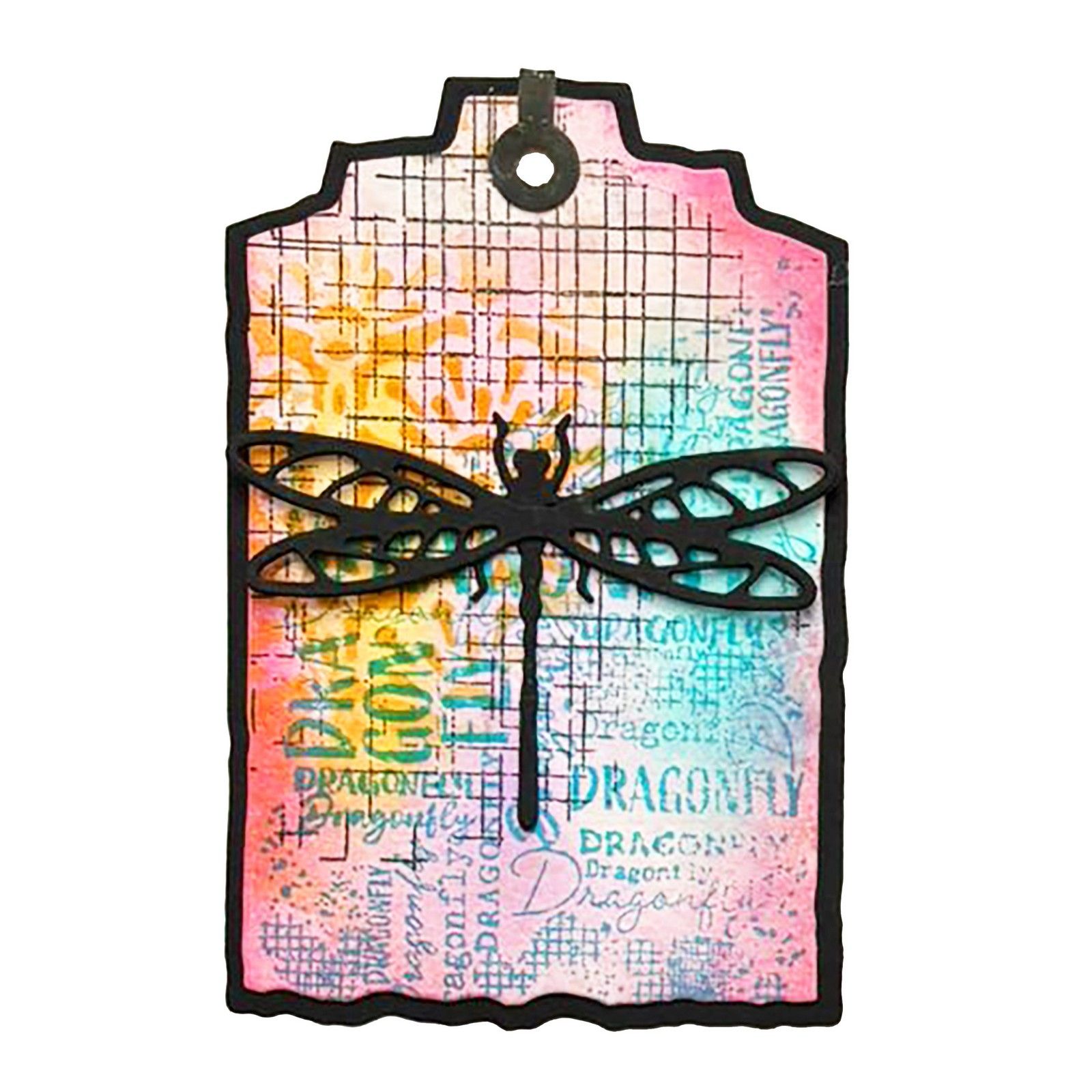 Studio Light • Hazel Eaton Mask Floral pattern Dragonfly Dreams 105x210x1mm