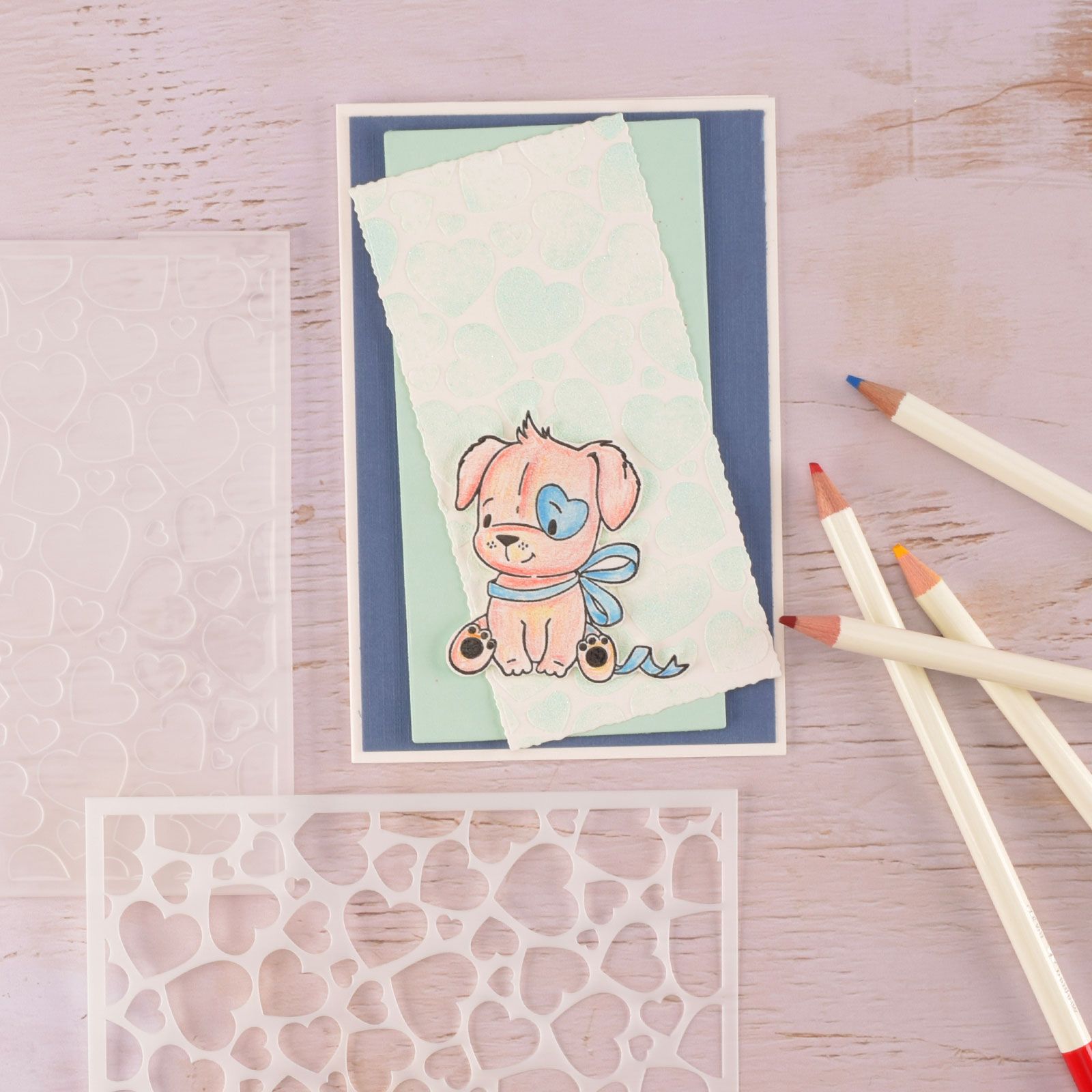 Nellie's Choice • Nellie's Christmas Cuties Silikonenstempeln Dog with ...