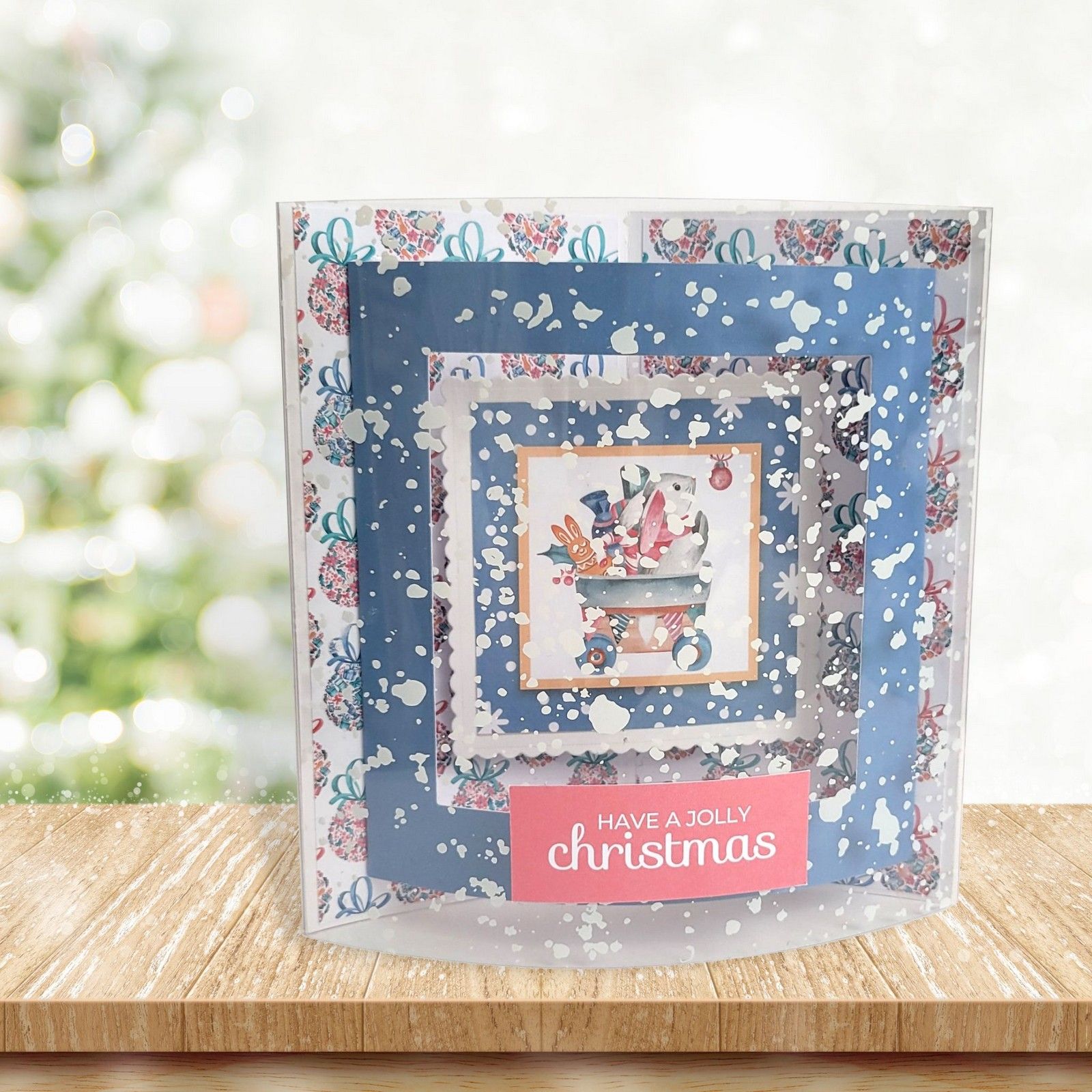 The Paper Boutique • Hopping into Christmas Frames & Insert Papers 15 ...