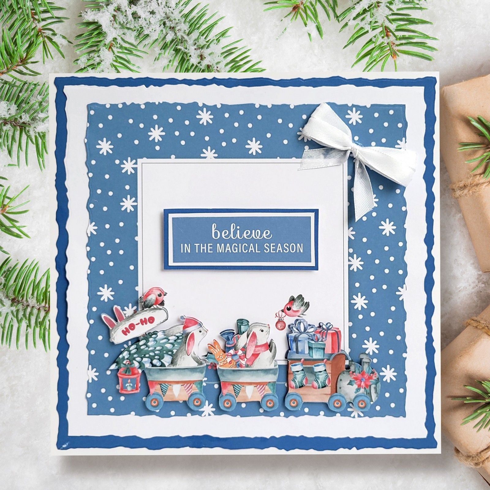 The Paper Boutique • Hopping into Christmas Frames & Insert Papers 15 ...