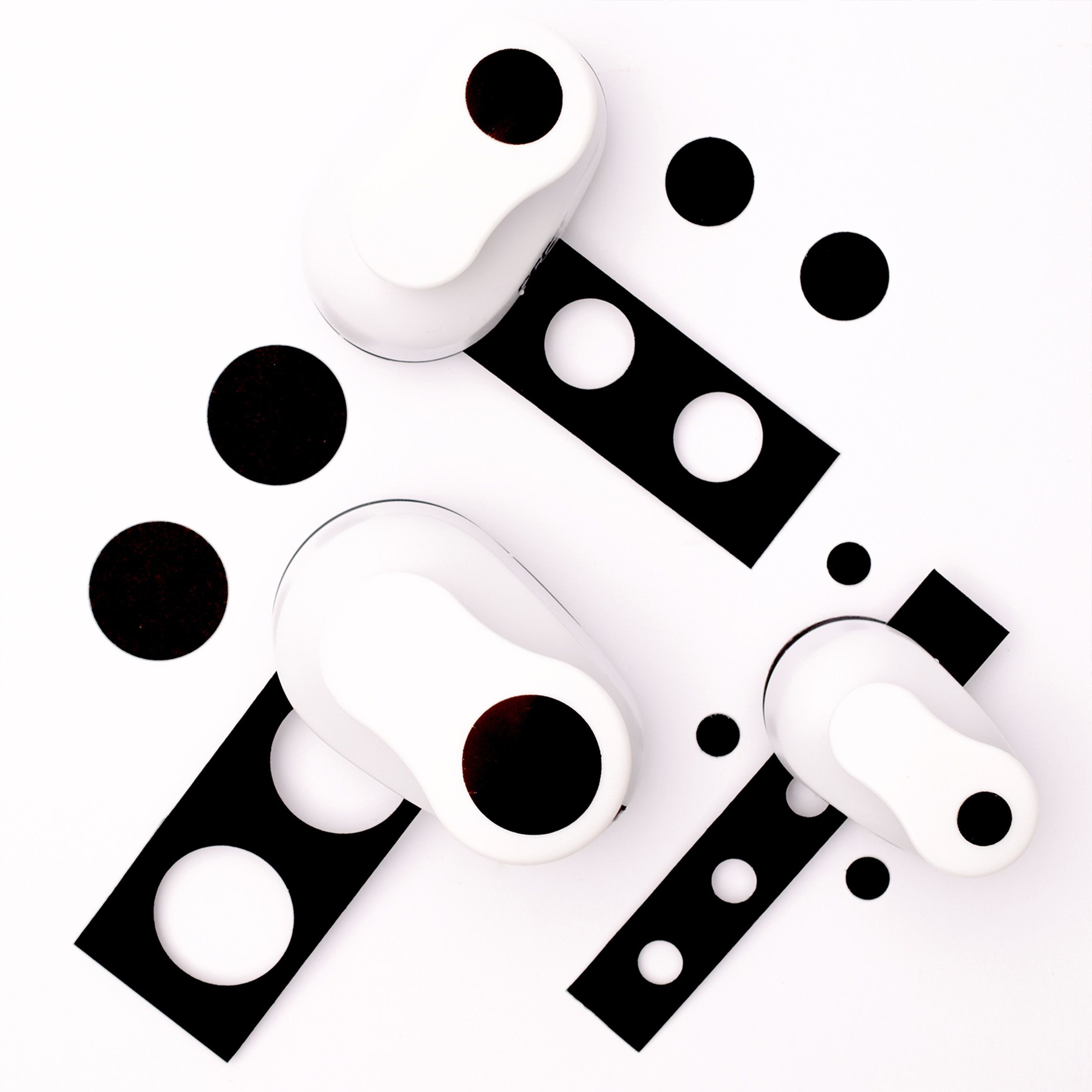 Paperfuel • Craft Punch Set Circles 8-16-25mm 3pieces