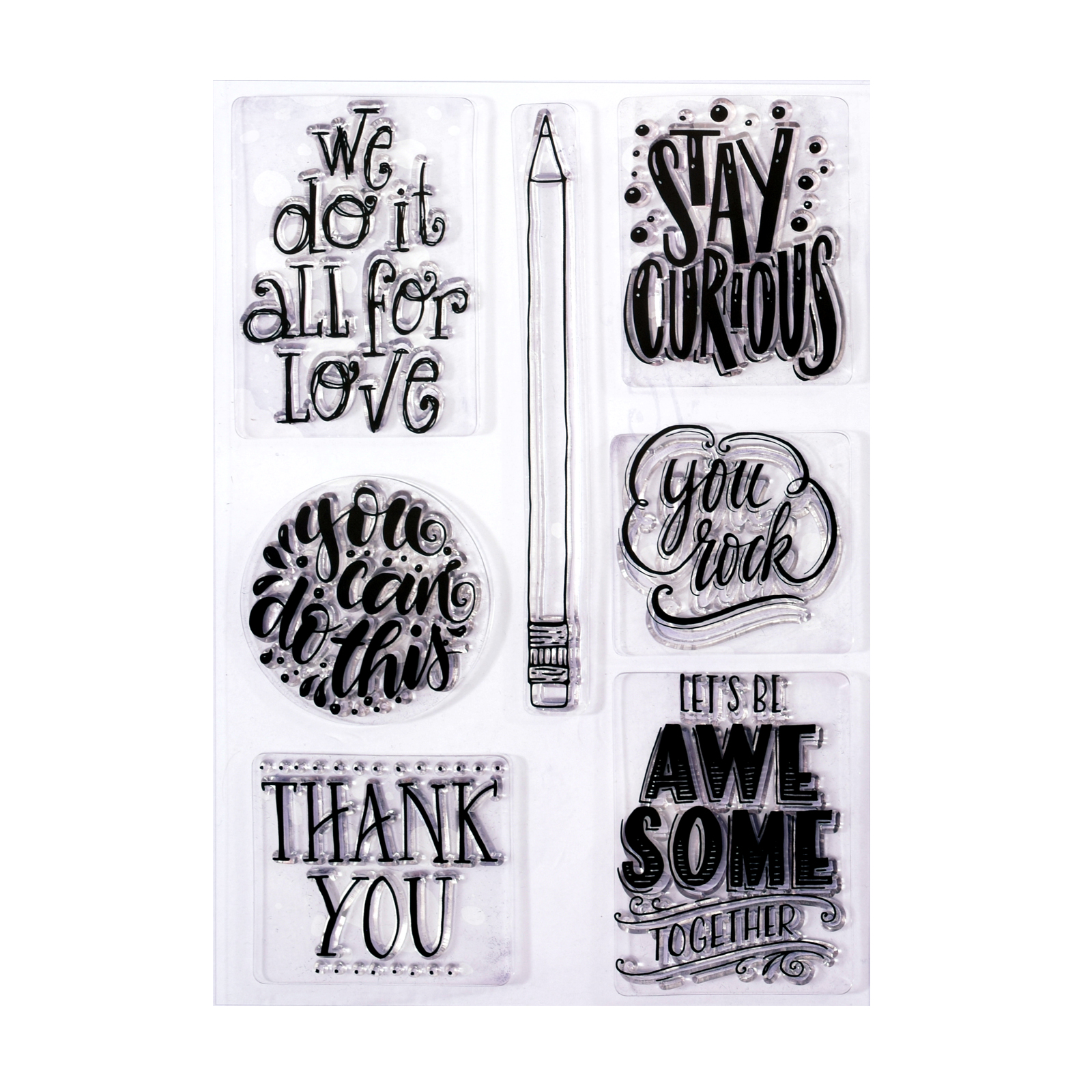 Paperfuel • Clear Stamp A5 Quotes