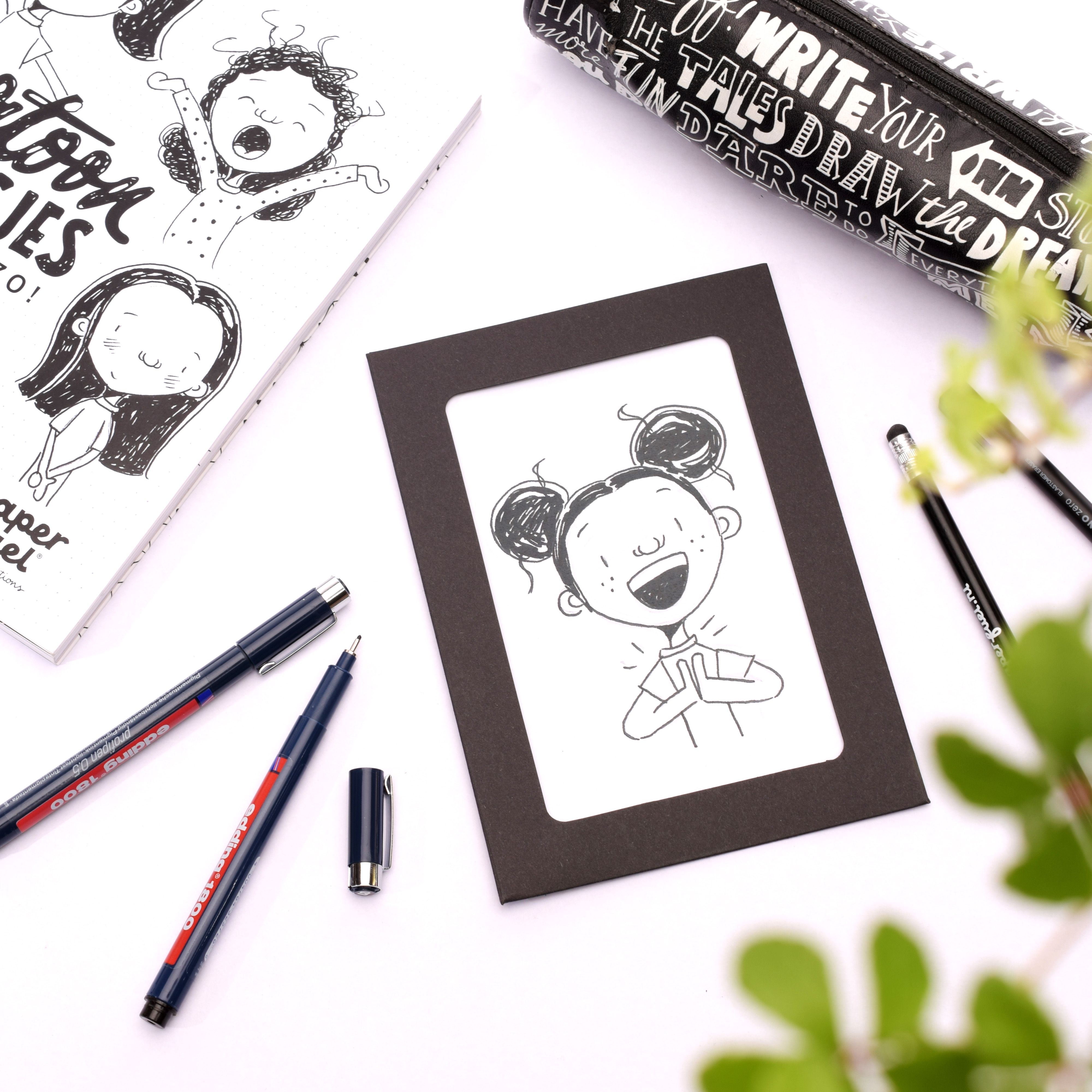 Paperfuel • Paper frames 16pieces Black