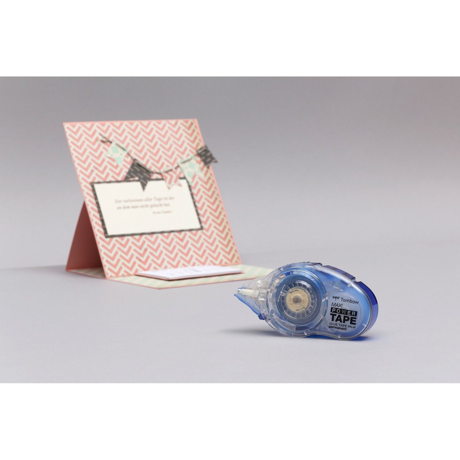 Tombow • Glue tape MONO Maxi Power Tape, permanent, refillable, 8,4 mm ...