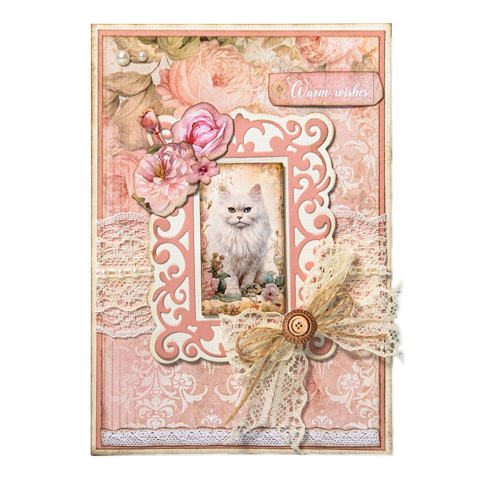 Studio Light • A Cat's Secret Cutting Die Macaron Mini-Frame