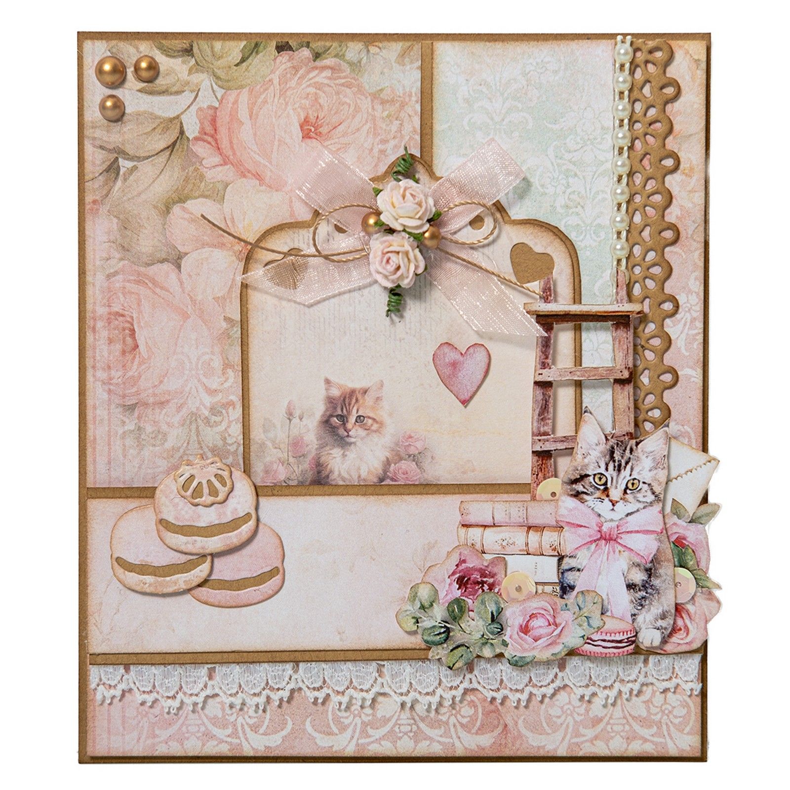 Studio Light • A Cat's Secret Tags ATC Paper 250gsm