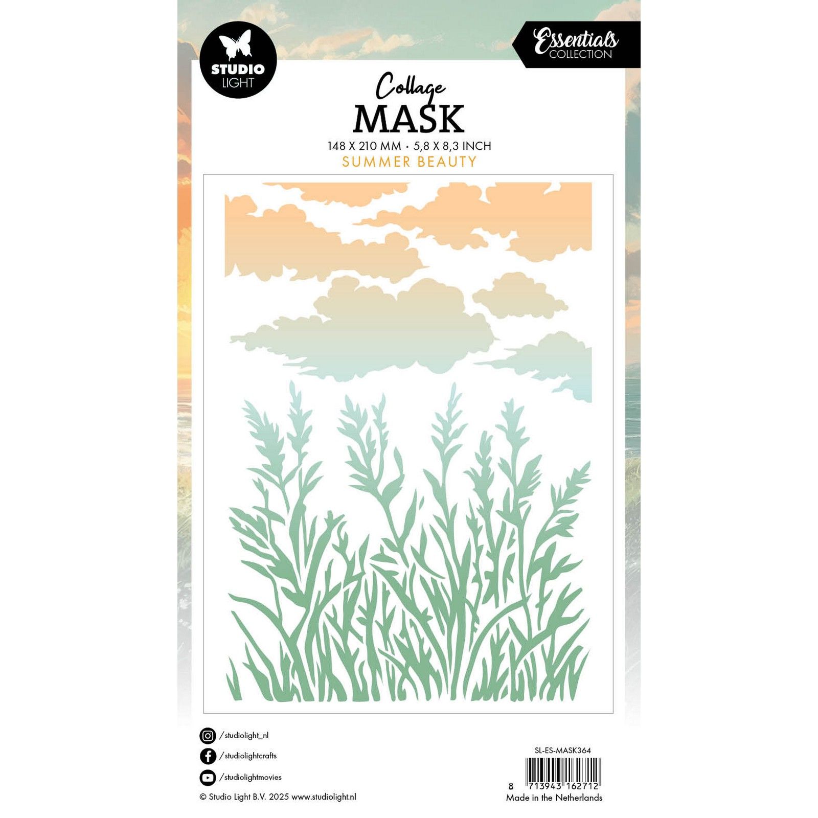 Studio Light • Essentials Mask Stencil Summer Beauty