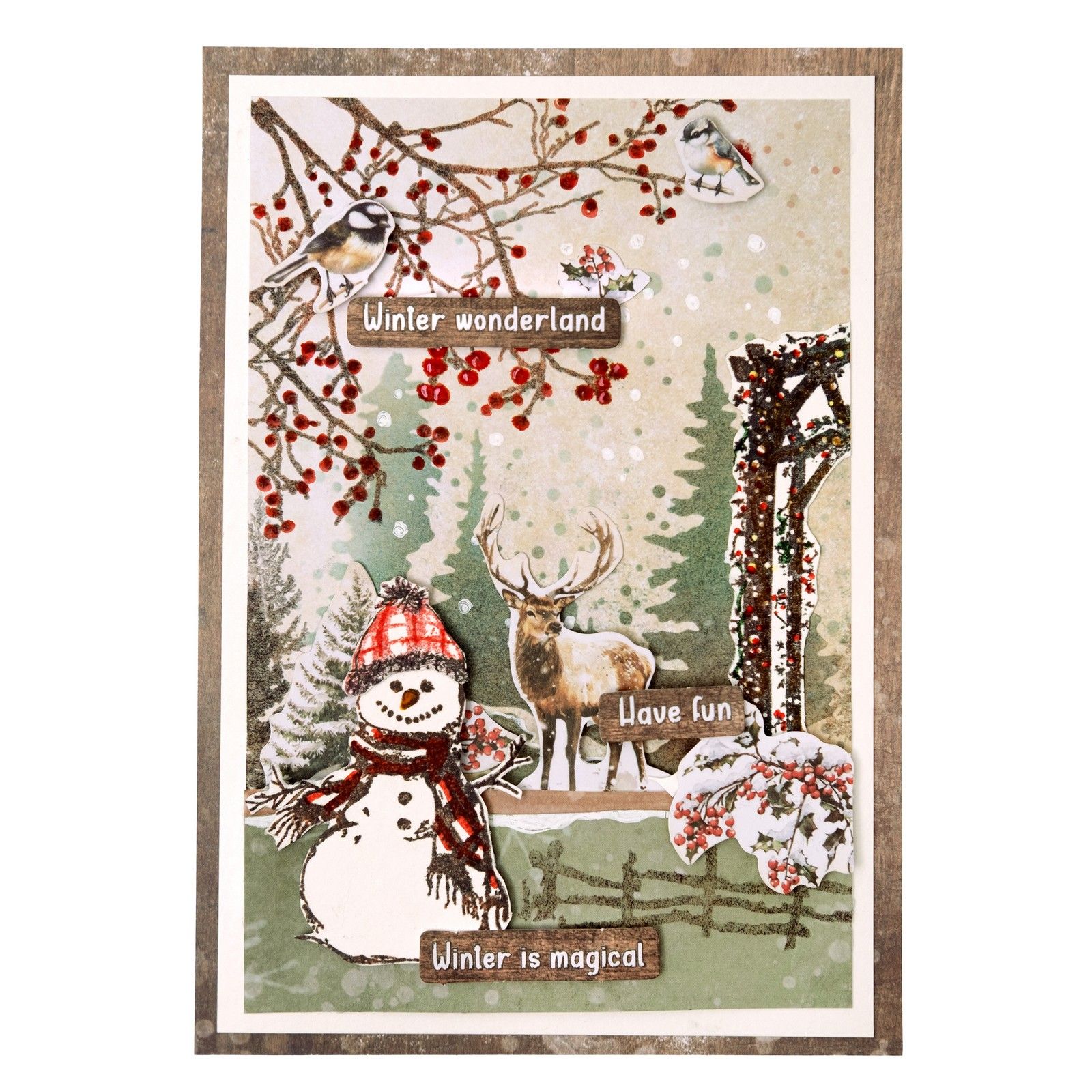 Studio Light • Clear Stamp Snowman Essentials 56x88x3mm 4 Pieces