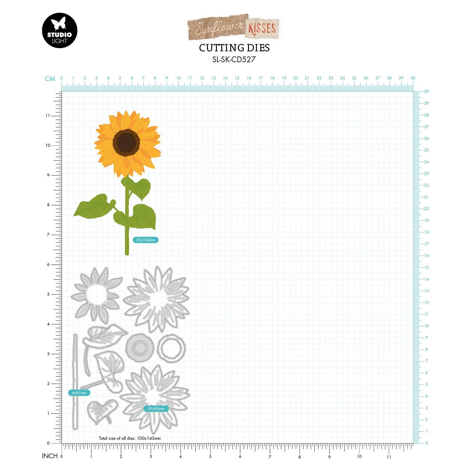 Sunflower Cutting Dies
