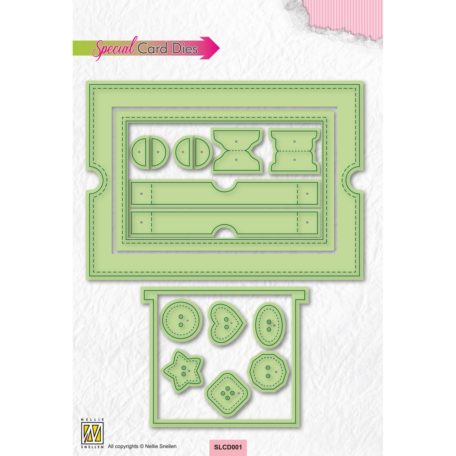 Nellie's Choice • Special Card Dies Buttons
