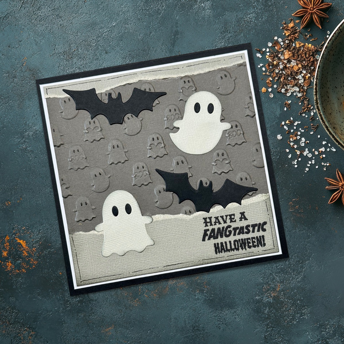 Fangtastic halloween card